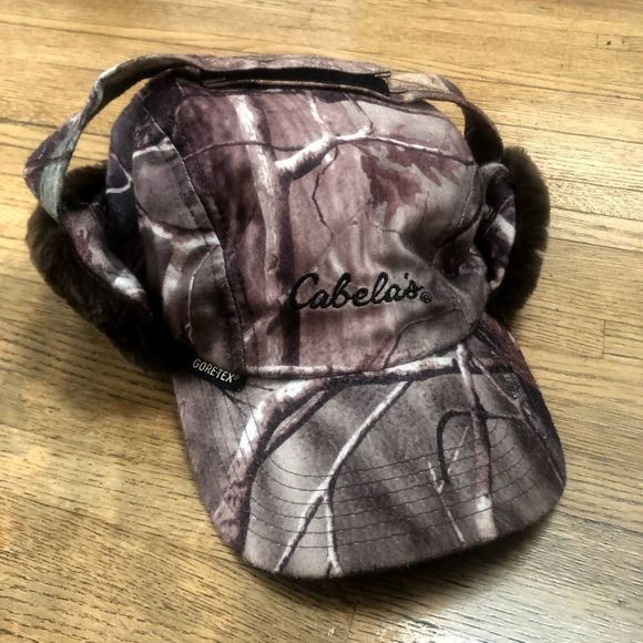 Cabela's | Accessories | Vintagecabelas Gore Tex Insulated Fur Ear Flap ...